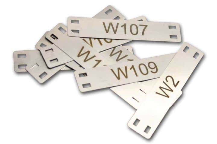 Kabel labels maken | Graveren | Vraag direct een offerte op